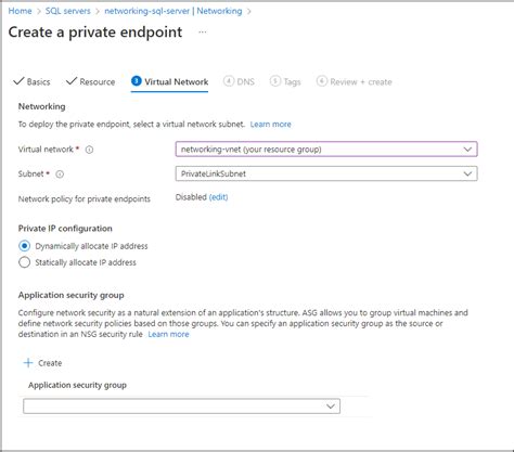 Web App Private Connectivity To Azure Sql Database Azure Example