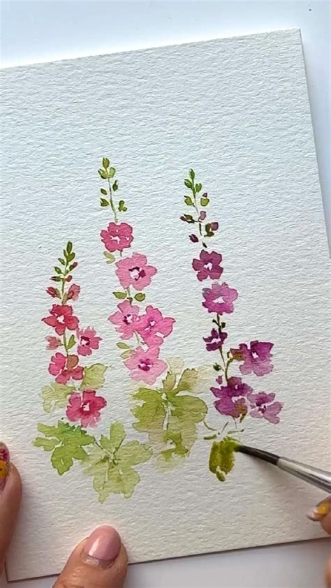 20 Easy Watercolor Flower Paintings To Inspire You Artofit