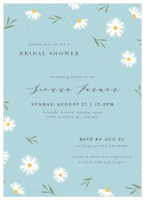 Paper Party Supplies Paper Invitations Shower Me With Love Invite Etna Com Pe