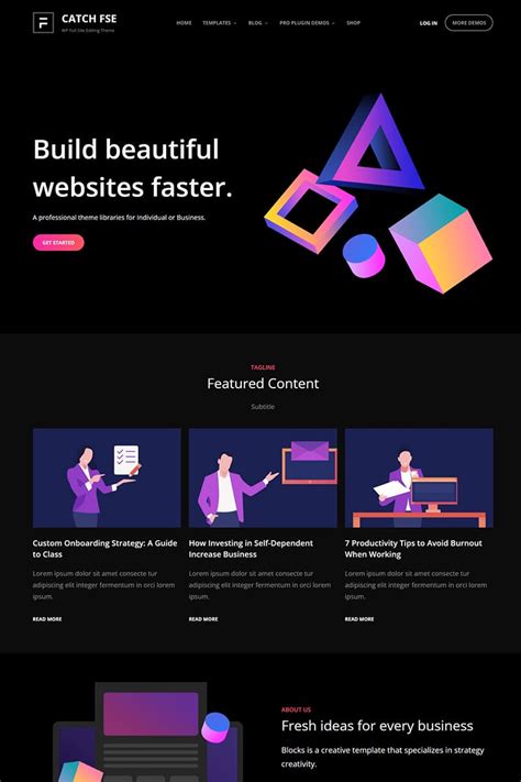 10 Best Free Full Site Editing Fse Themes For Wordpress Hashthemes