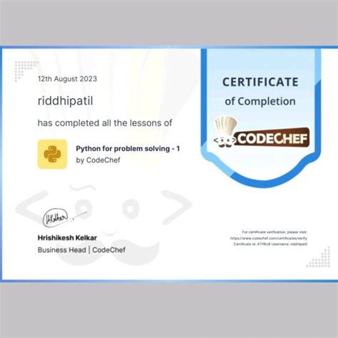 Riddhi Patil On Linkedin Code Coding Python Codechef