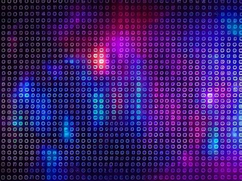 Premium Photo Dots Grid Binary Codes Numbers Neon Texture Effect Hd