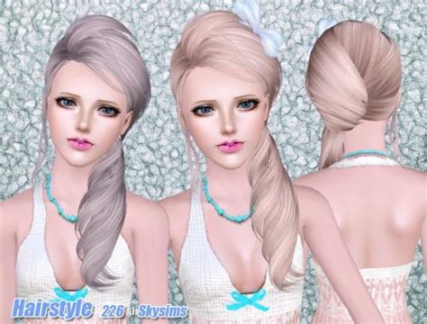 Cazy Raindrops Hairstyle Retextured The Sims 3 Catalog