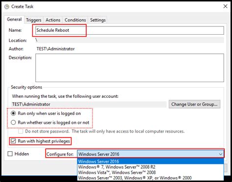How To Schedule Reboot Of Windows Server Knowledge Base Hyonix