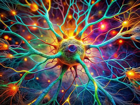 Unveiling The Intricate Network Of Brain Neurons A Microscopic Exploration Of Electrical Signals