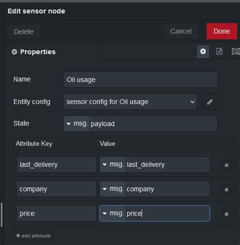 Can Node Red Update HA Config Using Update Config Node Node RED