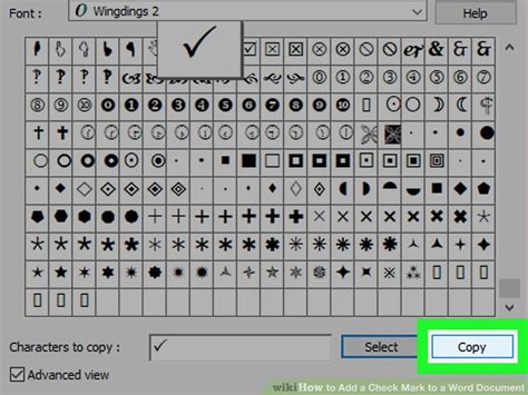 4 Ways To Add A Check Mark To A Word Document WikiHow