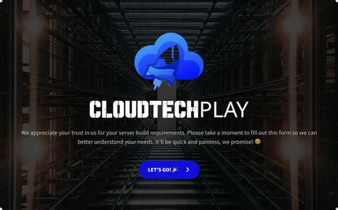 Streamline Server Builds Server Build Request Form Template