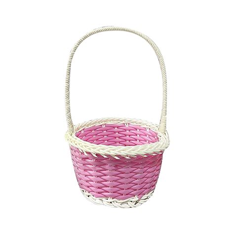 Clearance Sale Mini Easter Baskets For Crafts Decor Mini Rattan Picnic