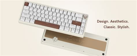 Amazon Com Womier SK Wireless Mechanical Gaming Keyboard With Knob Percent Creamy