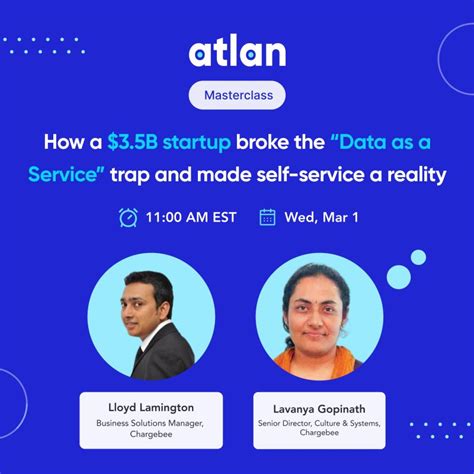 Atlan On Linkedin Chargebee Datagovernance Analytics Dataengineering