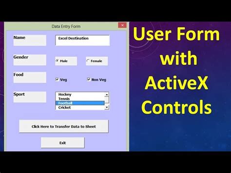 Vba Userform Checkbox