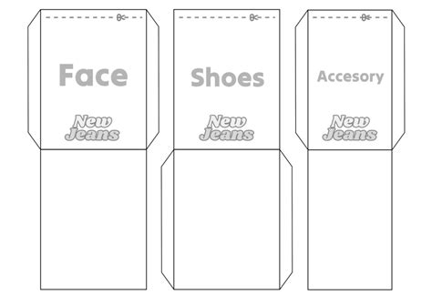 Paper Diy ️뉴진스and블랙핑크 로블록스 블라인드백 ️ 무료도안 무료배포 네이버 블로그