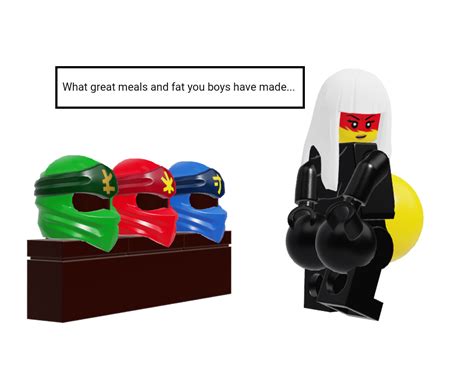 Lego Ninjago Harumis Booty Text Alt By Bringspidermanback On