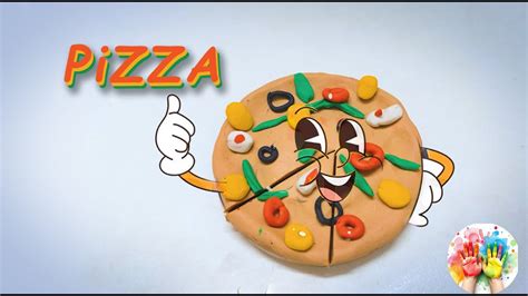 Pizza Clay Modeling How To Make A Pizza With Clay Easy Diy Videos