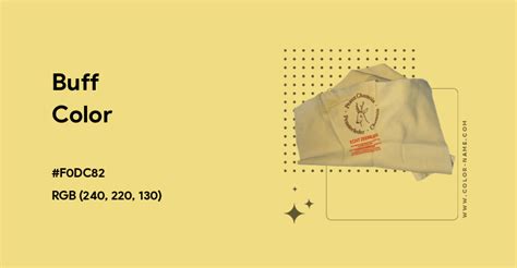 Buff Color Hex Code Is F0dc82