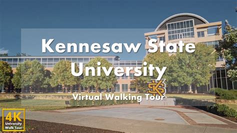 Kennesaw State University Kennesaw Campus Virtual Walking Tour 4k