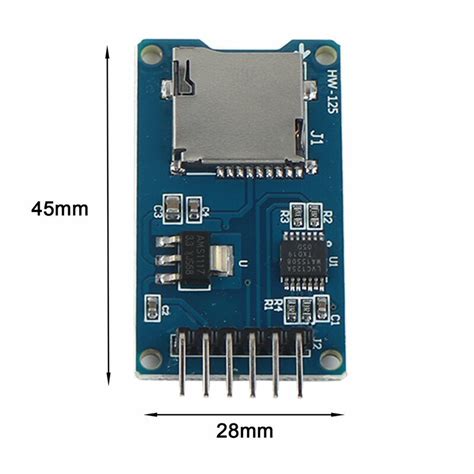 Secure Digital การ์ดหน่วยความจำ Tf การ์ดหน่วยความจำโมดูล Shield Spi