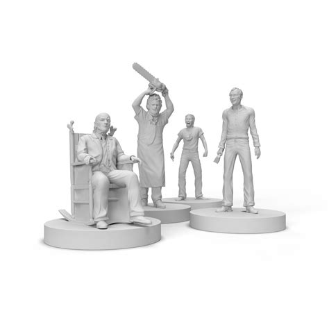 The Texas Chainsaw Massacre 1974 11 Miniature Characters Mini Figure Set
