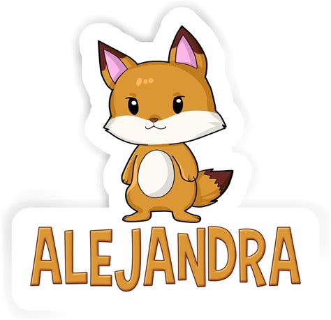 Alejandra Fox Sticker 2 Piezas De 55 Pulgadas 4 Piezas