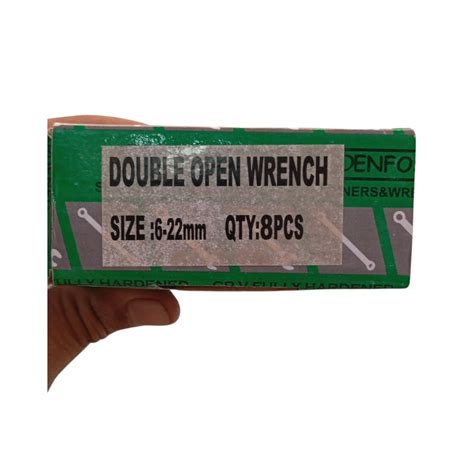 Denfos Double Open End Spanner 8pcs Set Imsons Your Trusted Online