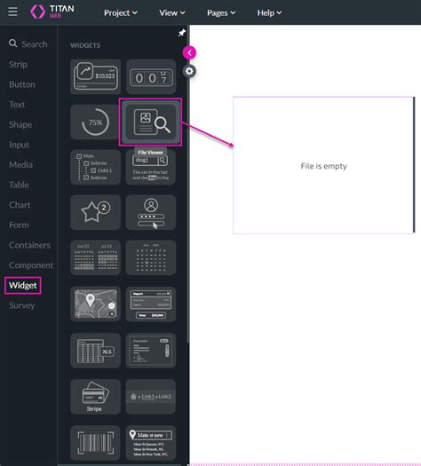 File Viewer Static File Titan Web