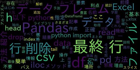 Pandasを使ってデータフレームに値を代入する方法 ｜ 自作で機械学習モデル・aiの使い方を学ぶ