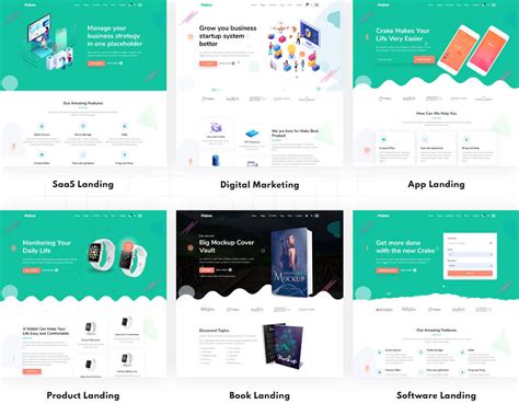 30 Best React Landing Pages Templates 2024