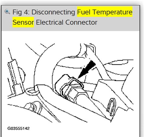 Location Of Fuel Temperature Sensor Where On The Engine The Fuel