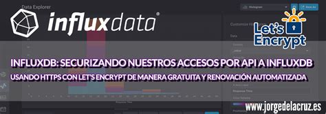 Influxdb Securizando Nuestros Accesos Por Api A Influxdb Usando Con Lets Encrypt De