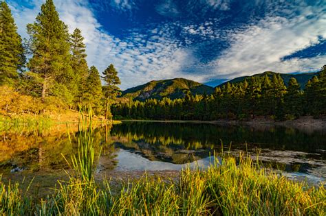 Awan Pinus Dan Amarah Di Atas Waduk Pine Valley Foto Stok Unduh Gambar Sekarang Utah Dixie