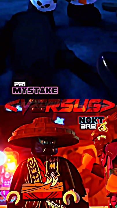 Ninjago Mystakeprime 👹🆚 Noktbase Ninjago Dragonsrising Edit
