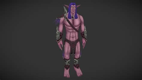 Night Elf Fanart 3d Model By Mateus Schwaab Mehrus 018a0a2