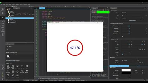 Qt Creator And Qt Designer Serial Communication Temperature Sensor