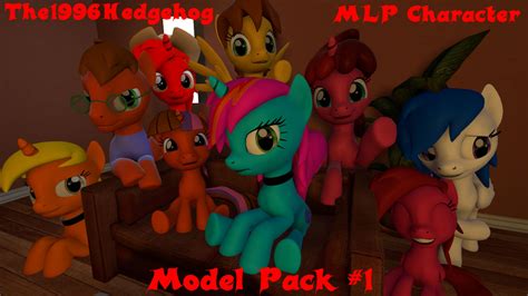 [sfm Gmod Mlp Dl] The1996hedgehog Character Pack 1 By The1996hedgehog On Deviantart