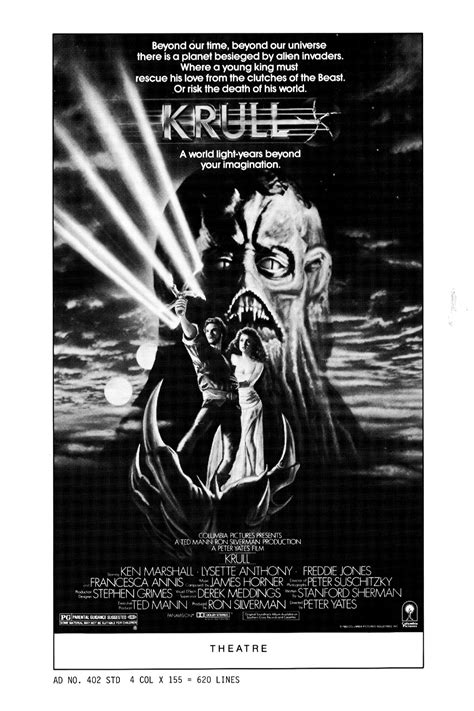 Krull 1983 Posters — The Movie Database Tmdb
