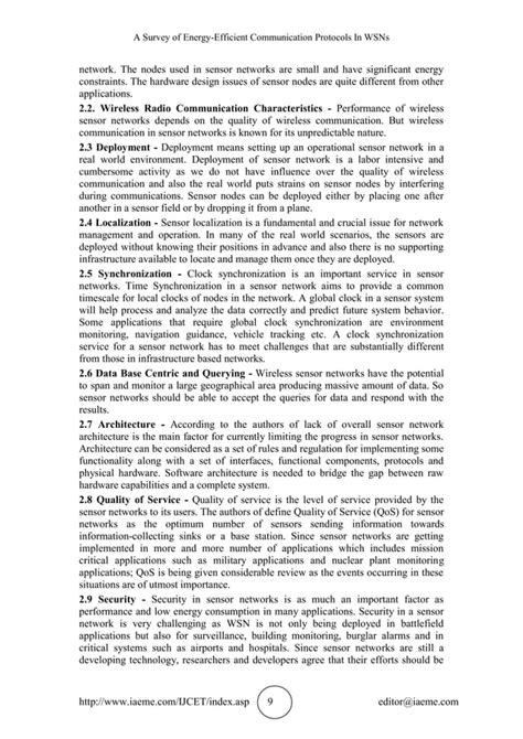 A Survey Of Energy Efficient Communication Protocols In Wsn Pdf