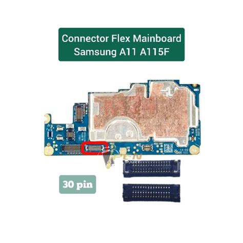 Jual Konektor Mainboard Sam A11 A115f Org Soket Flexibel Connector