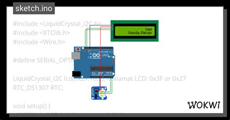Jam Digital Nanda Wokwi Esp32 Stm32 Arduino Simulator