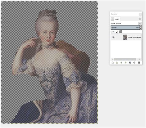 Gimp Alpha Channel Addition Spreads To Unselected Areas Super User