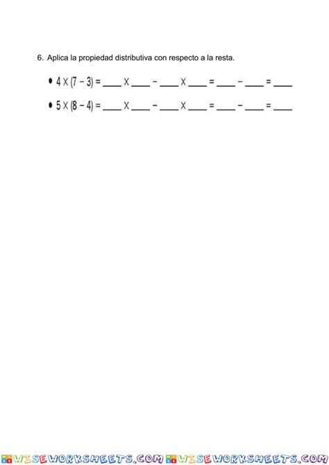 Práctica Calificada Sobre La Multiplicación Y Propiedades Worksheet