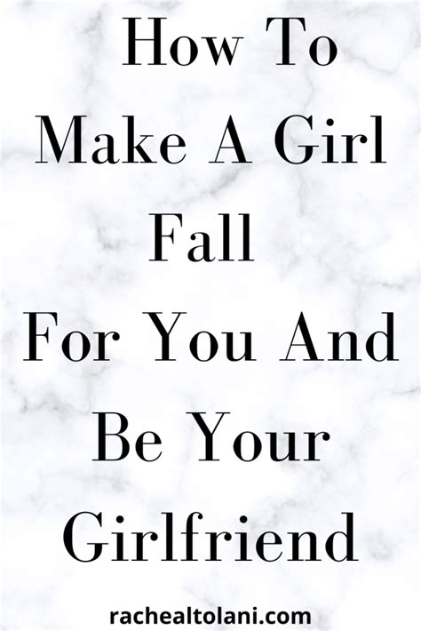 How To Ask A Girl To Be Your Girlfriend