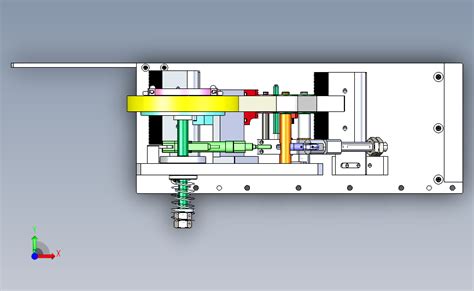封胶自动粘贴胶带刷胶装置step模型图纸下载 懒石网