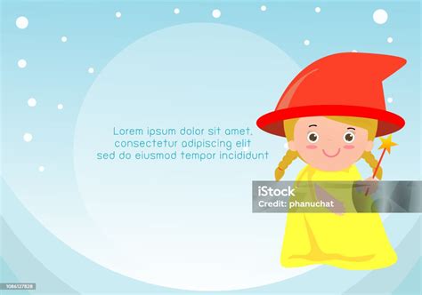 배경 광고 브로셔 당신의 텍스트 귀여운 작은 슈퍼 히어로 어린이 아이 아이 프레임과 프레임 벡터 일러스트 레이 션에 대 한 서식