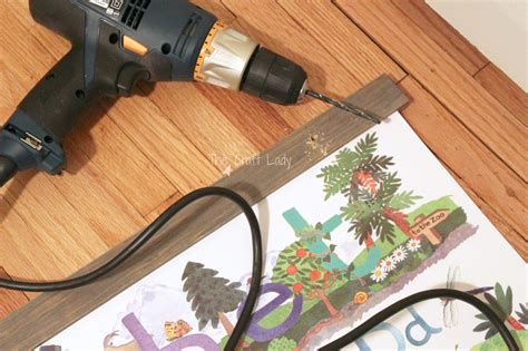 How To Make A Large Poster Frame For Only 6 The Crazy Craft Lady