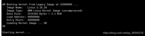 嵌入式linux基础学习笔记（一）：u Boot、kernel、rootfs初体验 Csdn博客