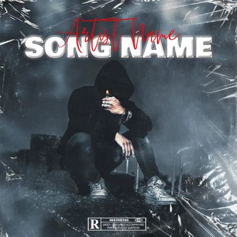 Simple Album Cover Music Art Trap Mixtape Rap Template Postermywall