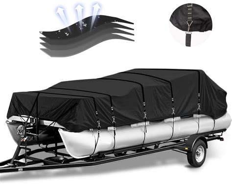 Zenicham 1200d Heavy Duty Pontoon Boat Cover User Manual