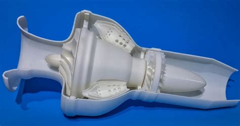 涡轮喷气发动机 放射式压缩机剖面模型 来自 Viczan Makerworld