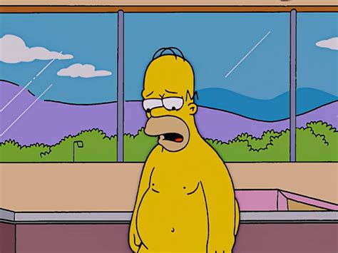 Shirtless Drawn Cartoon Boys Men Naked Homer Simpson Nelson Muntz